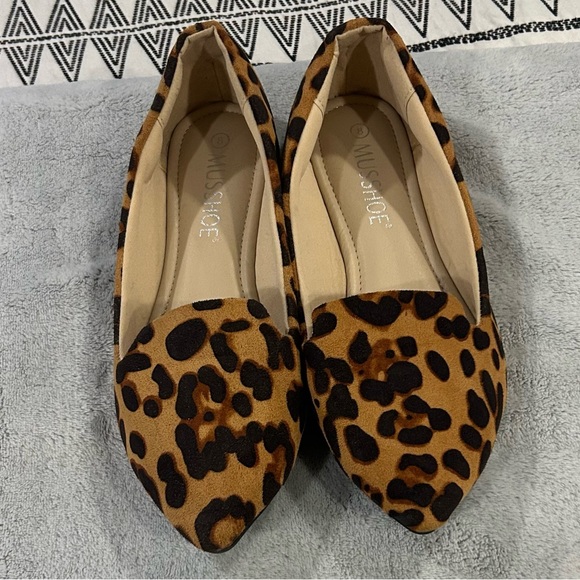 Shoes | Leopard Print Womens Loafers | Poshmark